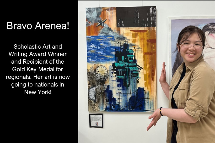 Kudos Arenea Huang! - Sir Winston Churchill High School